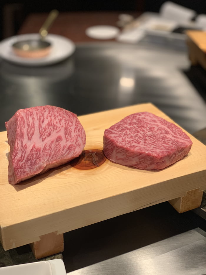 A7 and A11 Kobe Beef. Most expensive cut in the world. - 9GAG