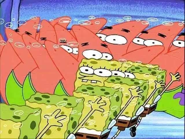 Spongebob's smear frames are currently my favourite images on the ...