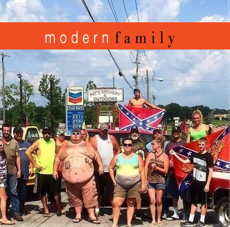 Redneck Family Portrait
