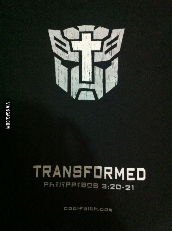 Transformers christian version - 9GAG