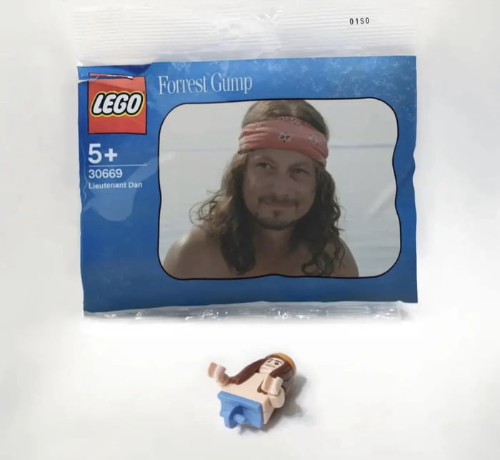 Lt. Dan Lego set - 9GAG