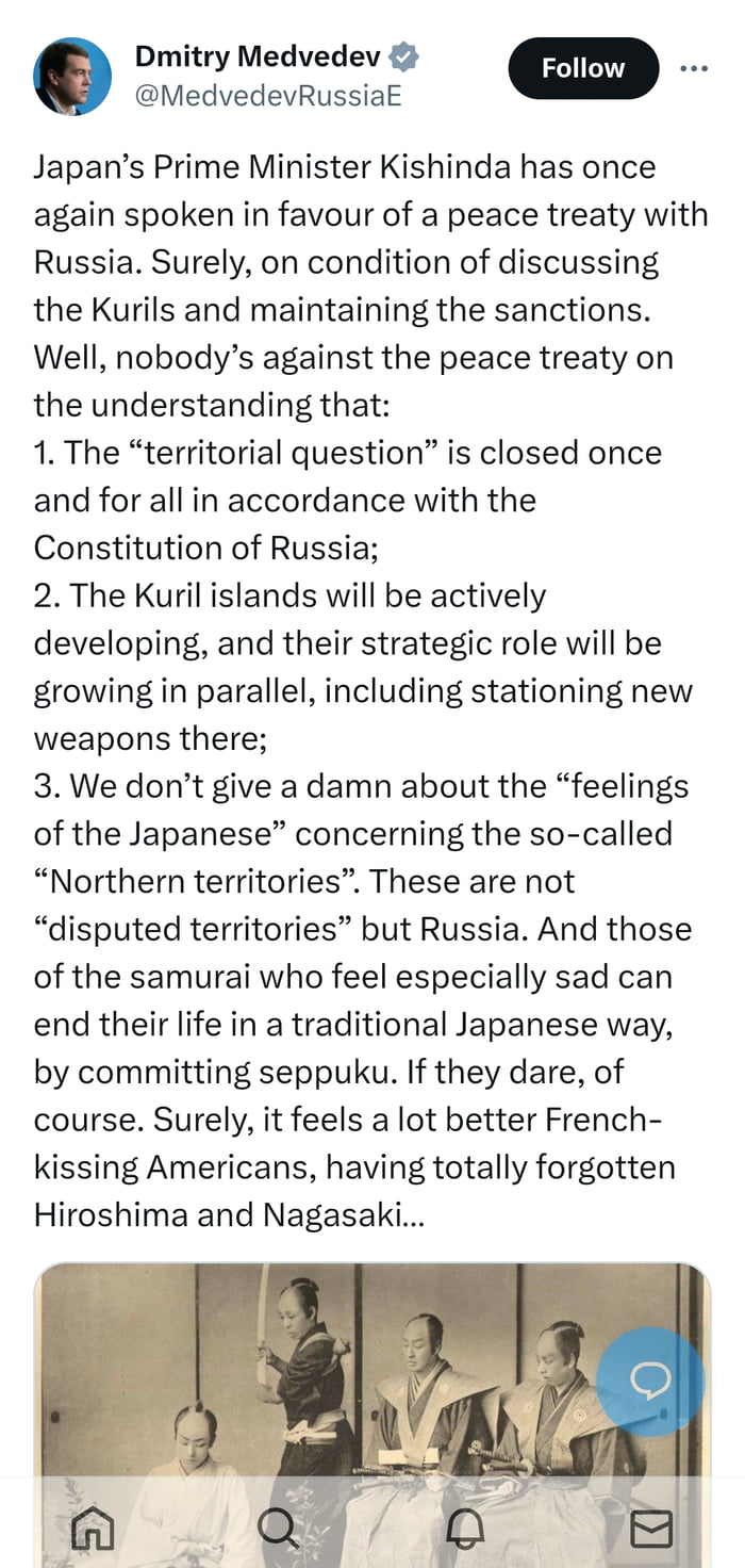 Bro, this is humiliation on another level. I will certainly commit seppuku if im a japanese now ...