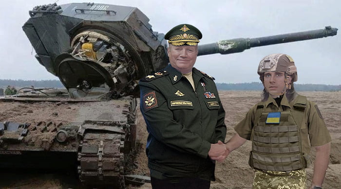 Ukrainian crew Leopard 2A4 presented for award - 9GAG