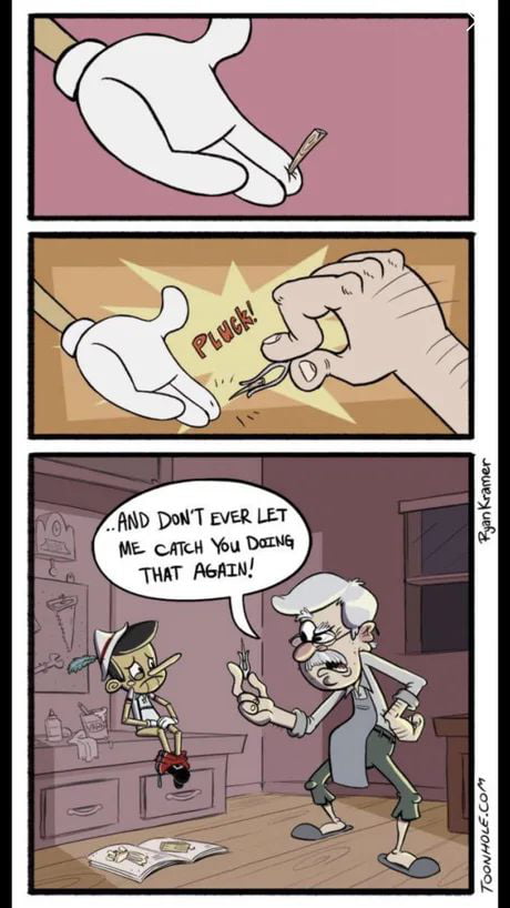 Best Funny pinocchio Memes - 9GAG