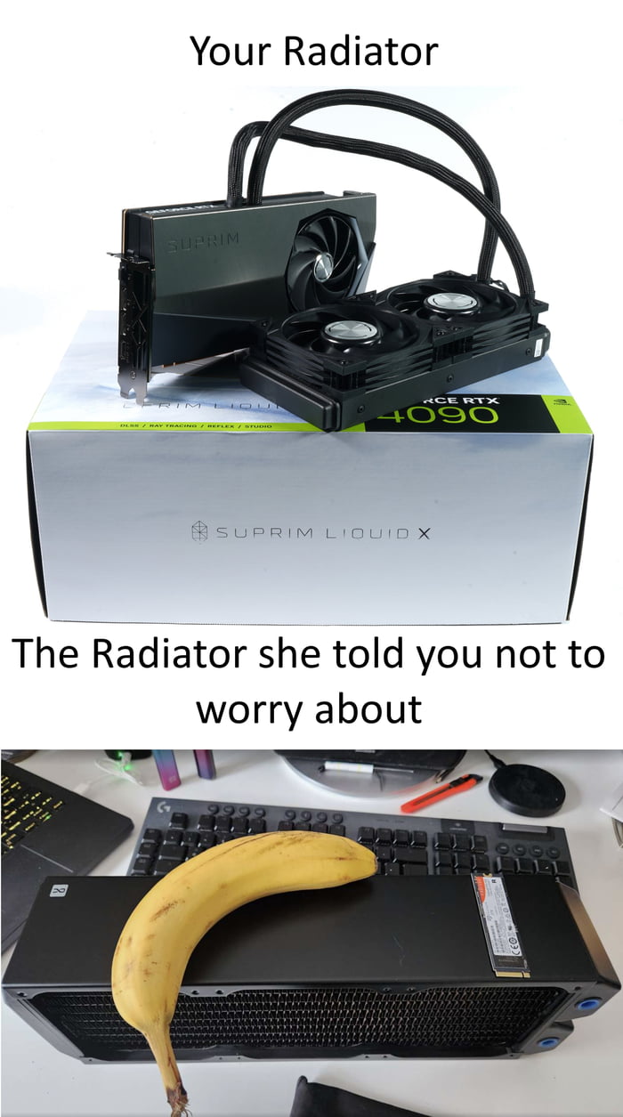 Radiator she told you not to worry about - 9GAG