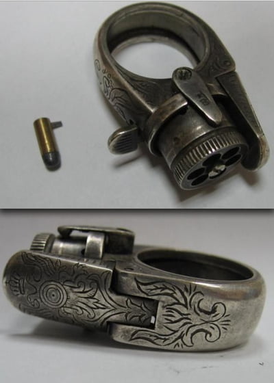 Dyson LePetit Ring Pistol also know as The Protector Ring - 9GAG