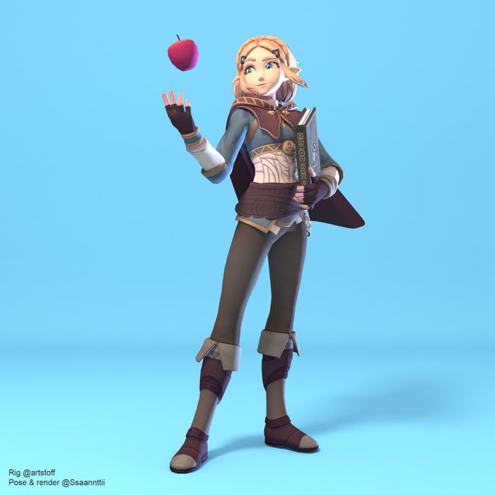 A render I did of a free rig in Internet while playing around with ...