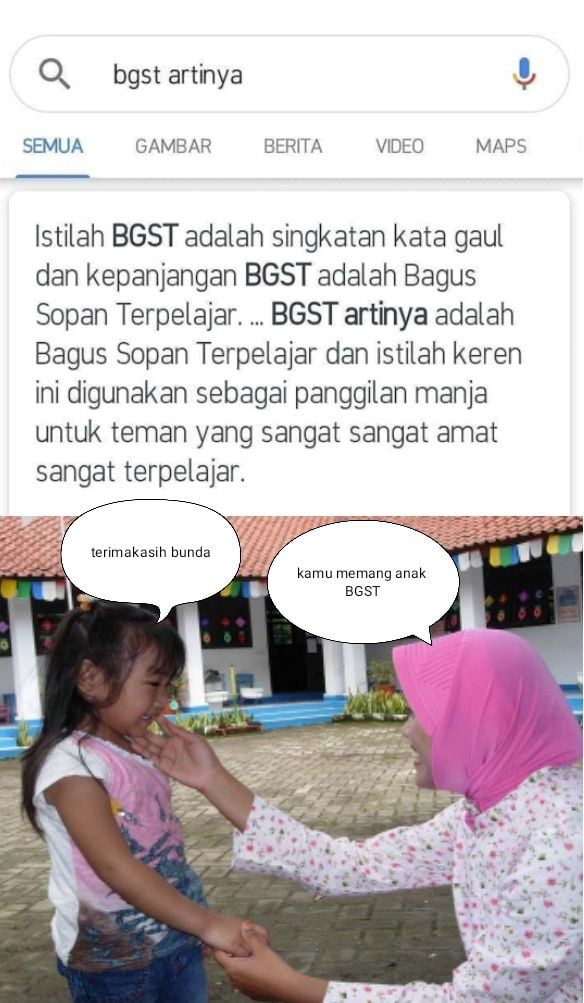 Sungguh BGST anak jaman sekarang - 9GAG