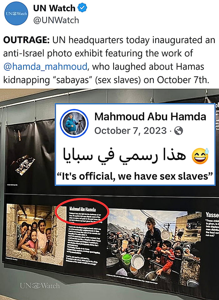 Again, the UN never misses an opportunity to show the world what an ...