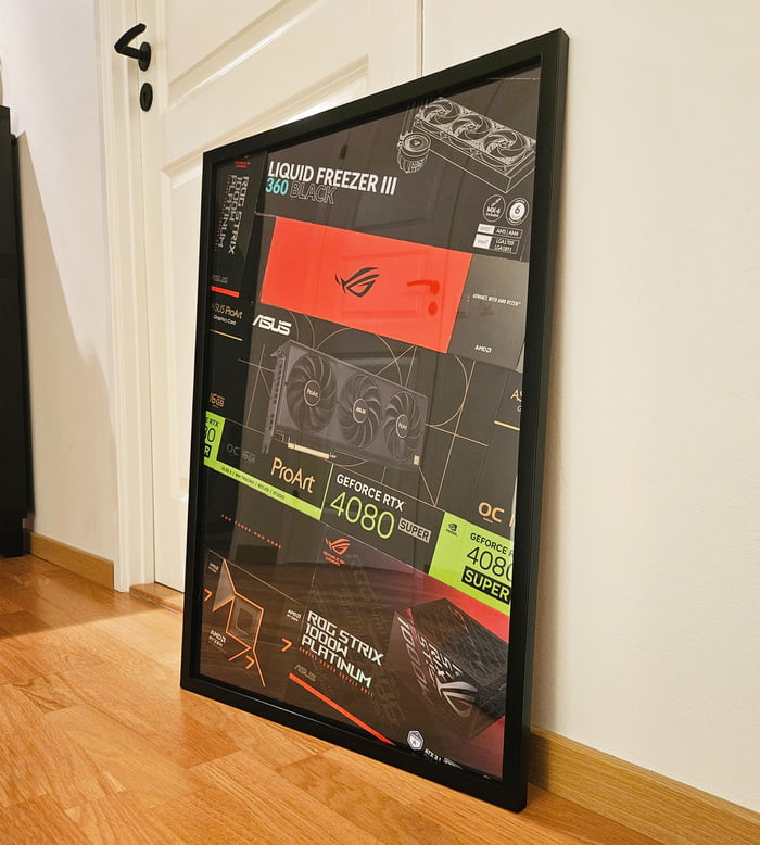 Made a cool poster from empty boxes! - 9GAG