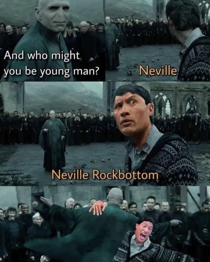 Voldy gets folded - 9GAG