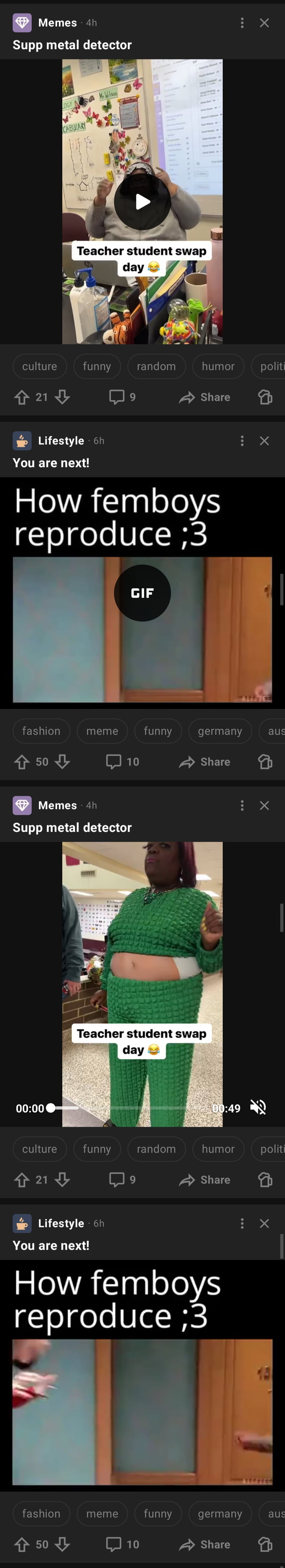 Would you kindly stop showing duplicates. It makes me think it is a ...