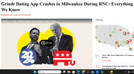 Gay dating app ''Grindr'' crashes during republican convention because ...