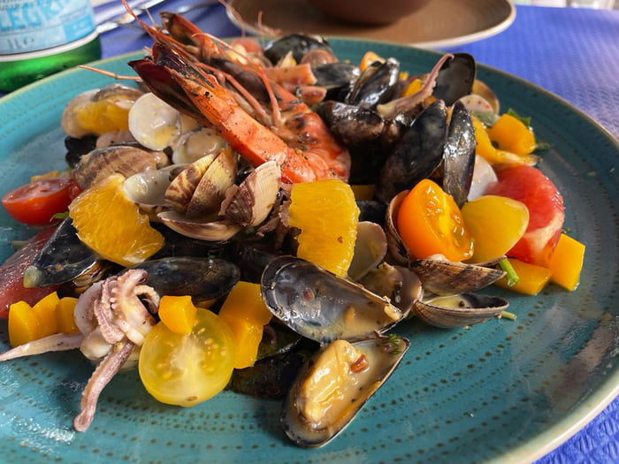 L'assiette de la Mer Seafood plate - 9GAG