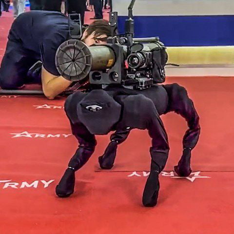 Russia announces robot-dog with rocket launcher. It's just Chinesse ...