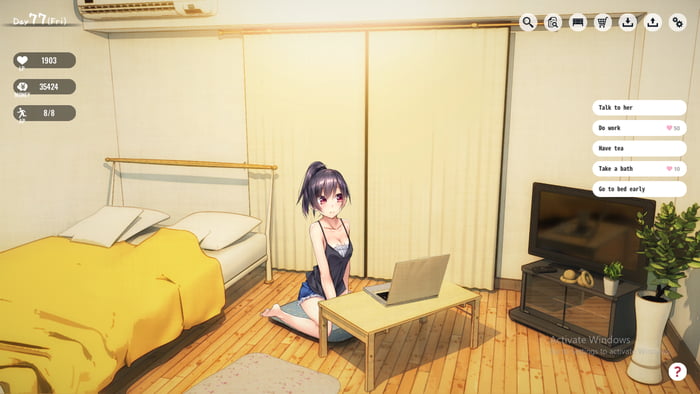 Rekomendasi game ero : 1room: Runaway Girl (link di comment) - 9GAG