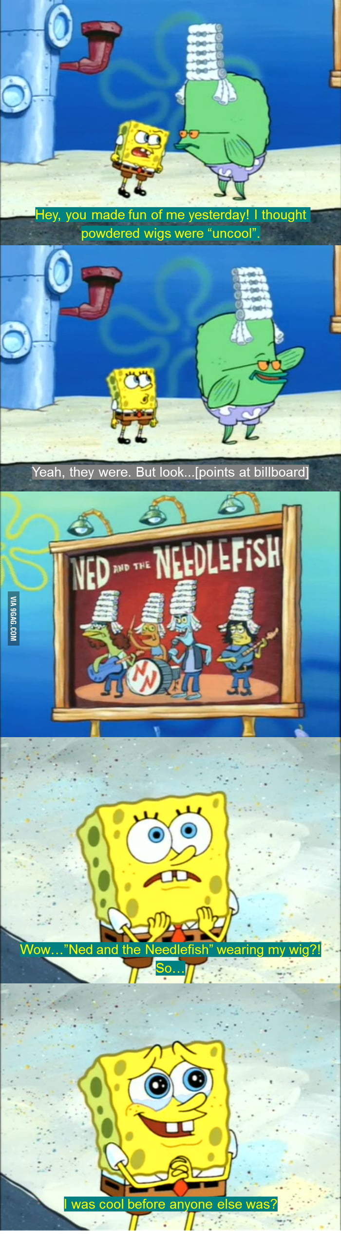 Spongebob feeling like an hipster - 9GAG
