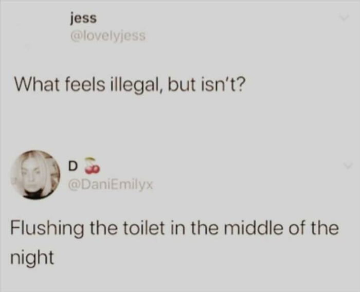 What feels illegal, but isn't? - 9GAG