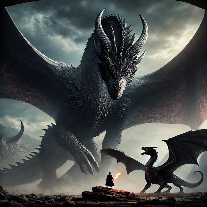 Behold, Ancalagon the Black With Smaug to compare the two - 9GAG