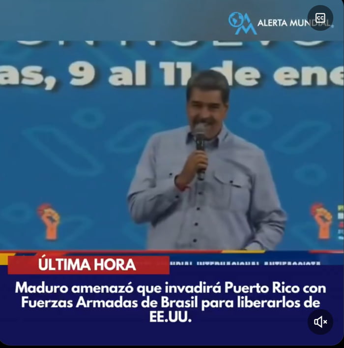 Maduro threatens invading Puerto Rico to free them from the tirany of ...