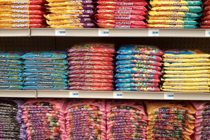 Rite Aid candy aisle - 9GAG