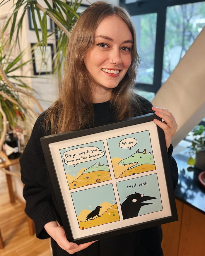 Hey guys, this is Sarah Andersen the comic artist. You know, that one ...