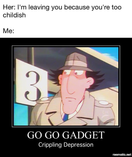 Considering that Rick is basically Inspector Gadget, that slap had to ...