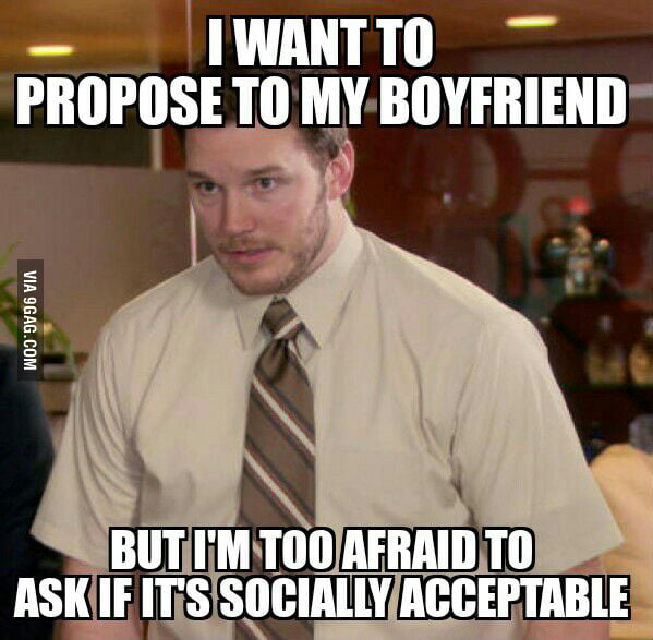 Wasn't sure what meme to use. Should I do it? Because f**k social norms ...