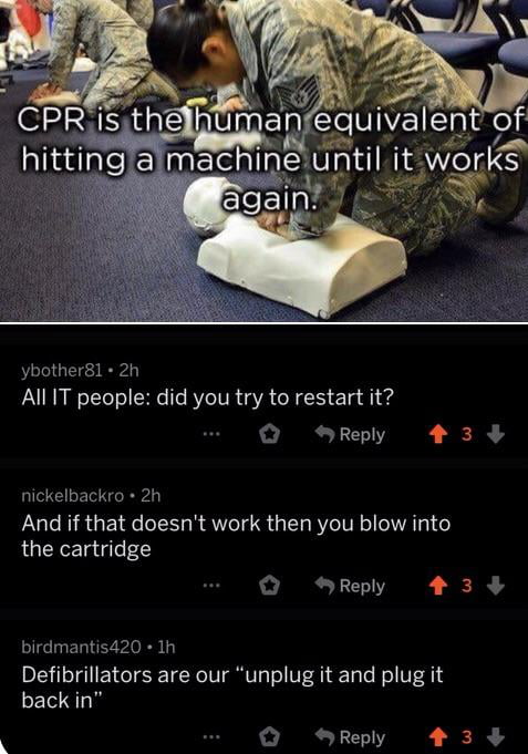 Did you try restarting it? - 9GAG