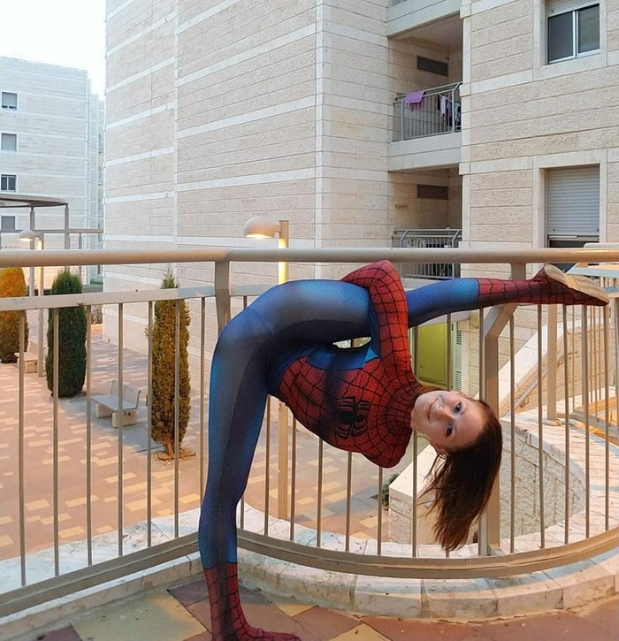 Real life spider woman - 9GAG