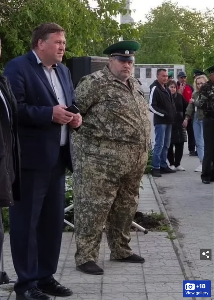 General Pavel, 67 and 20 stone, has been called out of retirement by ...