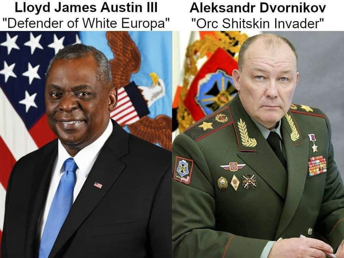 Aryan left, shitskin right - 9GAG