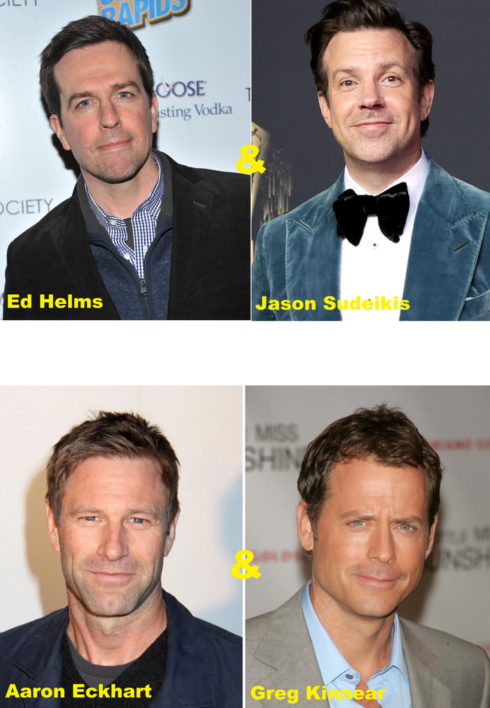 Their faces don't look alike, but sometimes I mistakenly these actors ...