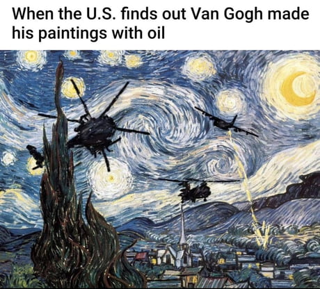 Best Funny vincent van gogh Memes - 9GAG