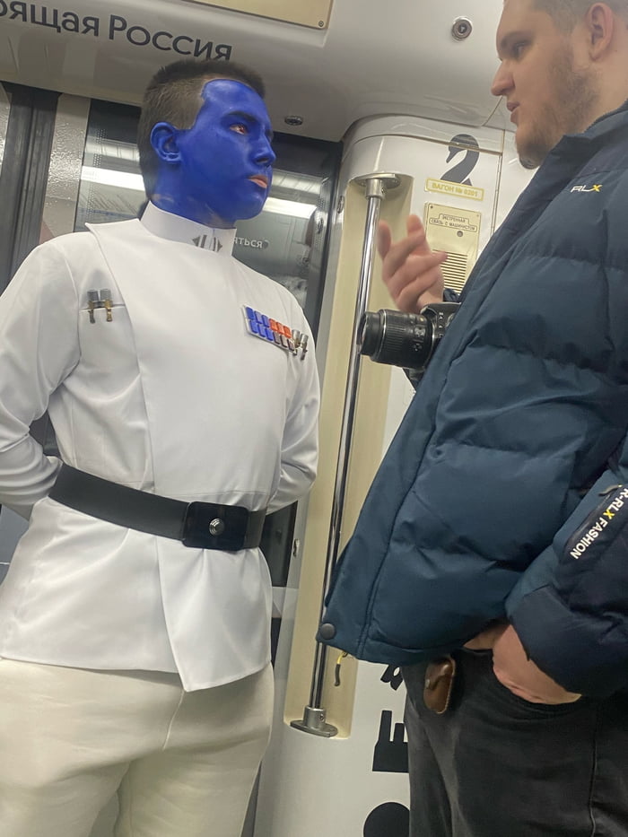 Grand Admiral Thrawn The Final Train Guard. - 9GAG