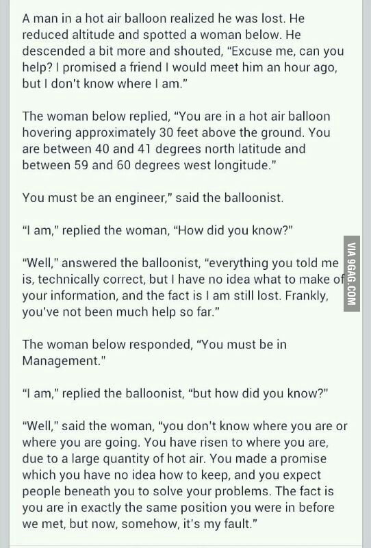 You must be in management... - 9GAG