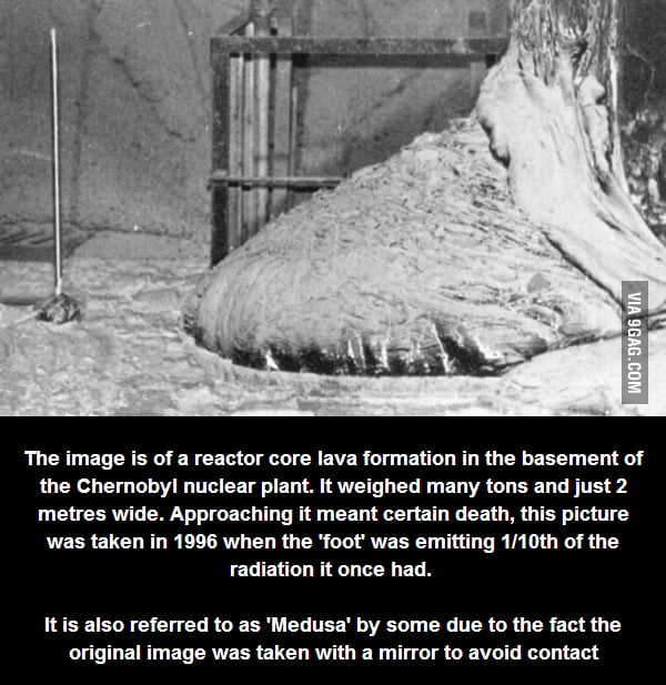 Today marks 28 years since Chernobyl and the ''Elephants Foot'' (aka ...
