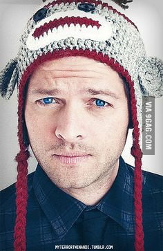 Misha Collins Adorable