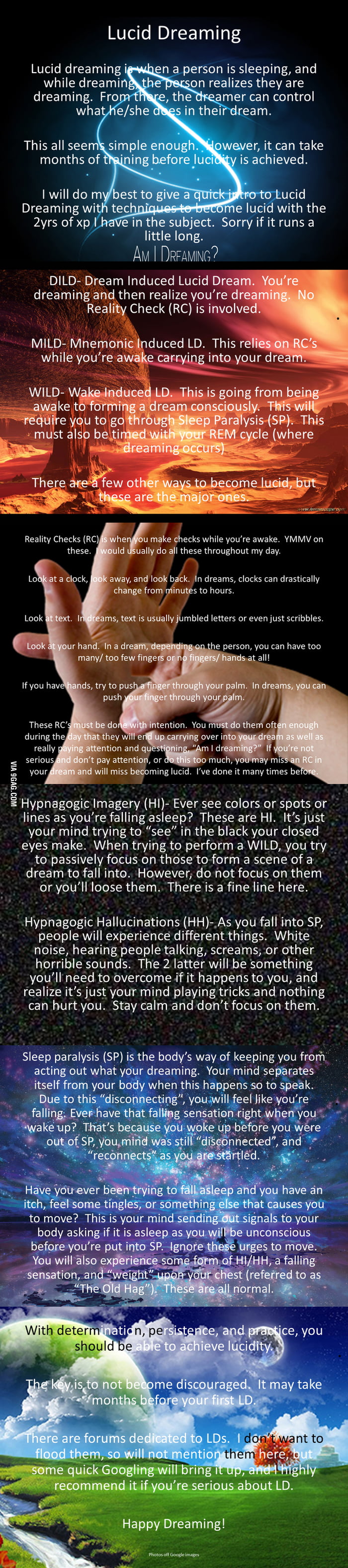 Been seeing a lot of Lucid Dreaming posts. Here's my quick tutorial - 9GAG