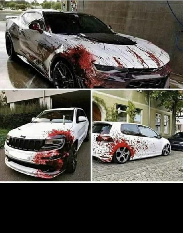 Bloody paint job - 9GAG