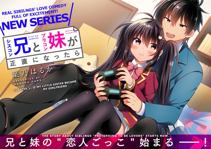 When a Sister Complex Brother and a Brother Complex Sister Become Honest [Siscon Ani to Brocon ...