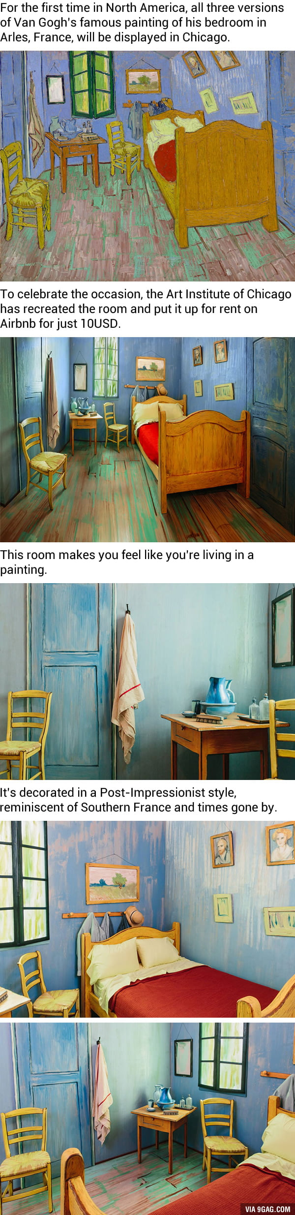Artists Recreate Van Gogh’s Iconic Bedroom That Makes You Feel Like ...