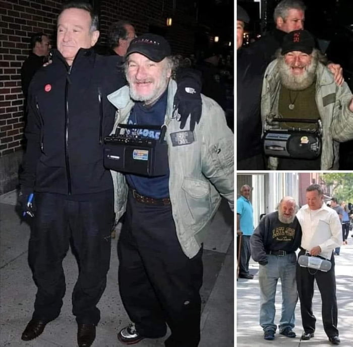 Robin Williams - In every movie he filmed he asked the production ...