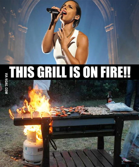 Grill Fire Memes
