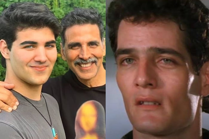 Akshay's son looks more like the late actor Gavin Packard's son more ...