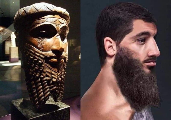 Reconstruction of Emperor Sargon of Akkad (2334 - 2279 BC) - 9GAG