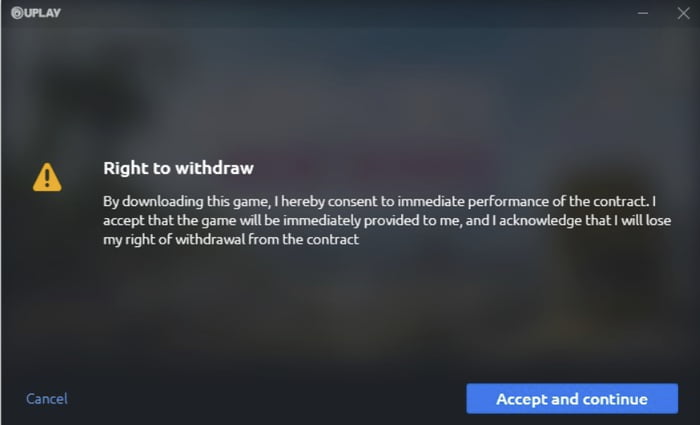 Ubisoft forcing you to give up your right to get a refund before you ...