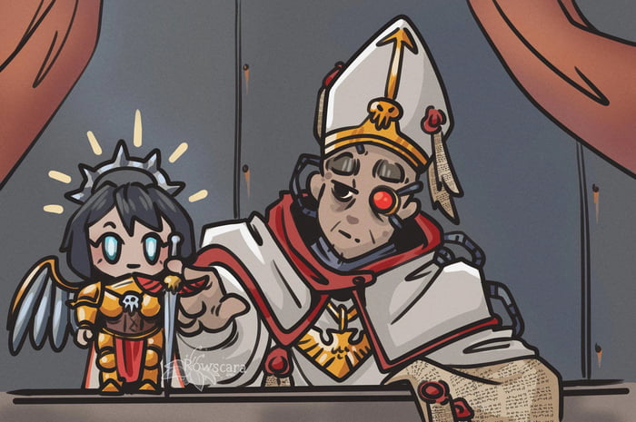 In the grim darkness of the far future there is only Luce! - 9GAG