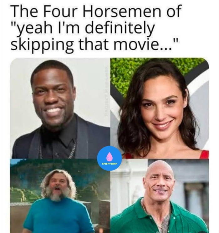 When these four show up, you already know the plot wrote itself - 9GAG