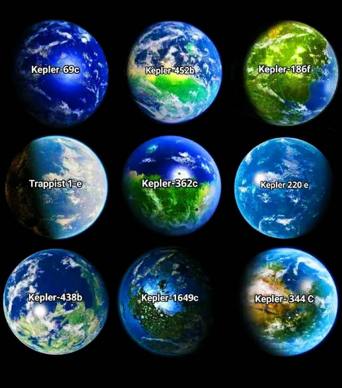 Earth like Exo Planets - 9GAG